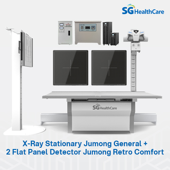SG HEALTHCARE DIGITAL STATIONARY X-RAY DUAL DETECTOR